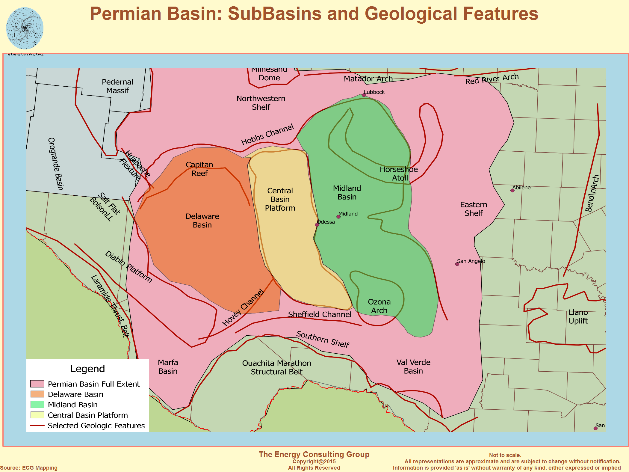 Permian Basin Map